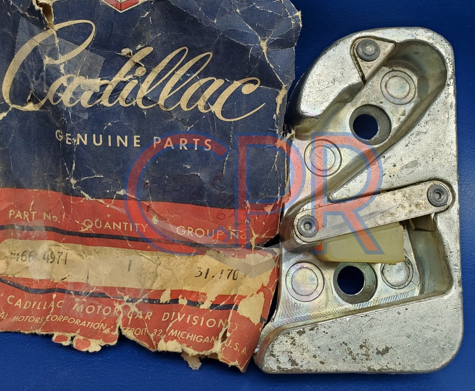 1954 1955 1956 Cadillac Door Lock Striker Plate RH - NOS – CPR Cadillac Restoration Parts