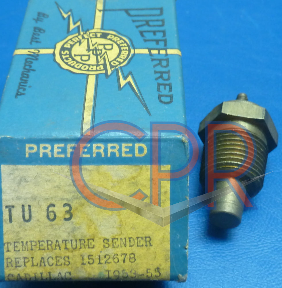 1953 1954 1955 Cadillac Temperature Temp Sender NOS – CPR Cadillac Restoration Parts