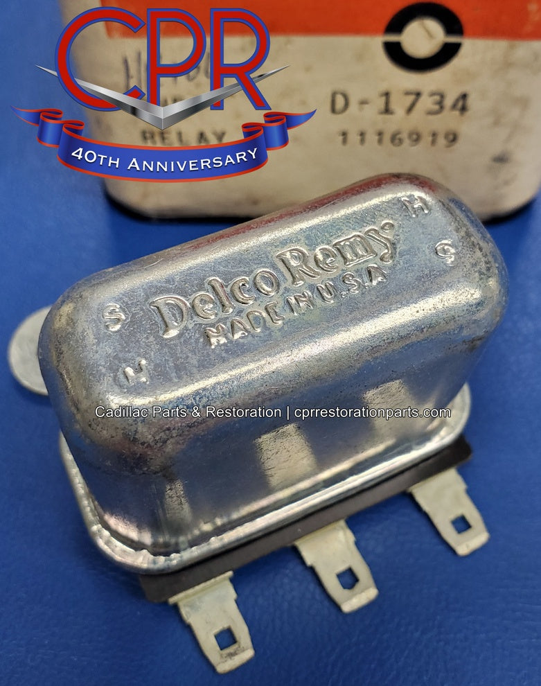 1955 1956 Cadillac Horn Relay - NOS – CPR Cadillac Restoration Parts