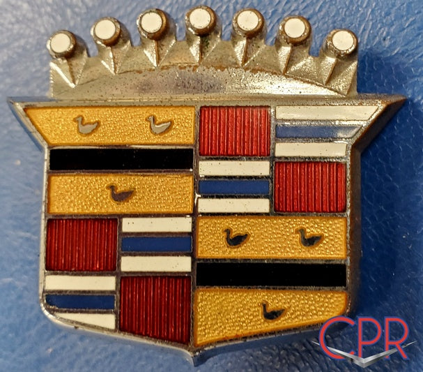1963 1964 1965 Cadillac Rear Quarter 1/4 Emblem Crest - NOS – CPR ...