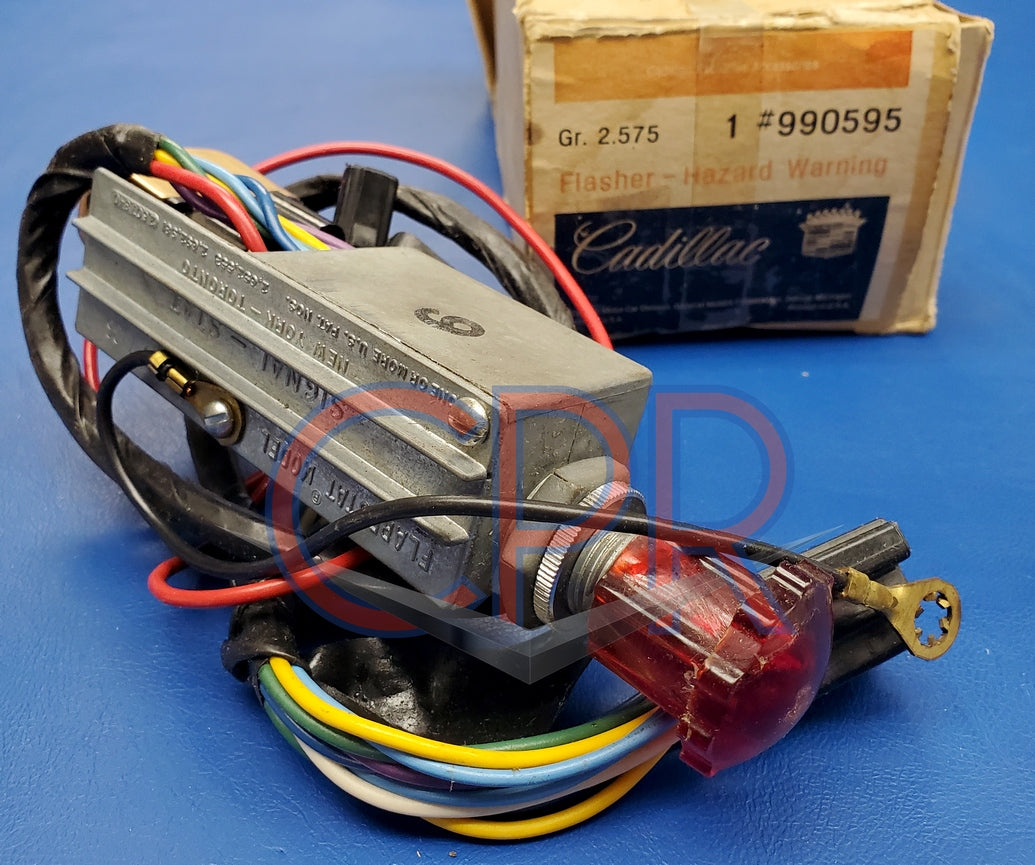 1966 1967 1968 1969 Cadillac Hazard Flasher Lamp Assembly - NOS – CPR ...