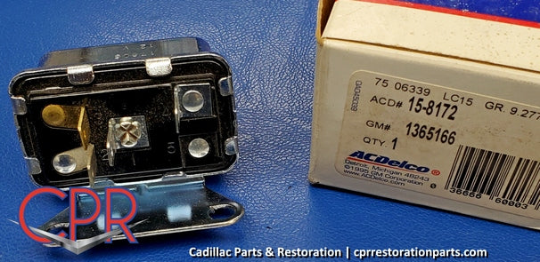 1966 1967 Cadillac AC Air Conditioning Blower Relay, AC Delco - NOS ...