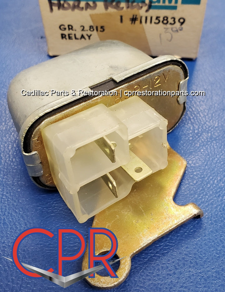 1967 Cadillac Horn Relay - NOS – CPR Cadillac Restoration Parts