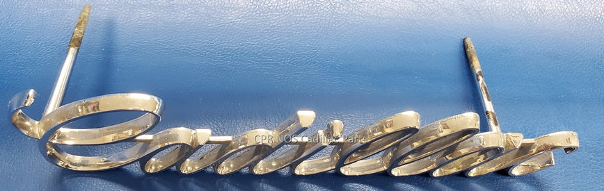 1968 1969 "Cadillac" Grille Script Emblem Kit - NOS – CPR Cadillac ...