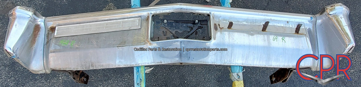 1969 Cadillac Rear Bumper – CPR Cadillac Restoration Parts